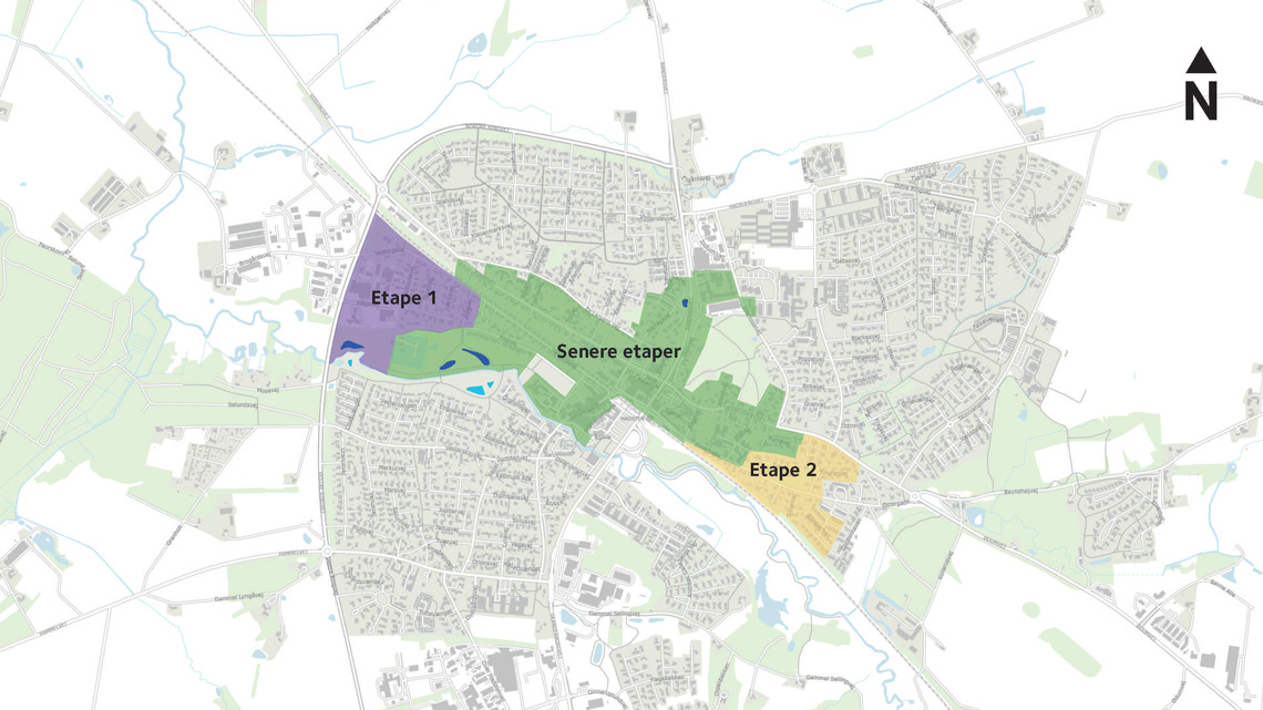 Separatkloakering i Hadsten