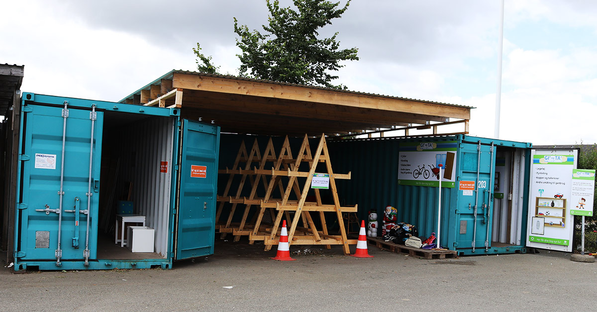 GI' & TA' på genbrugspladserne i Favrskov